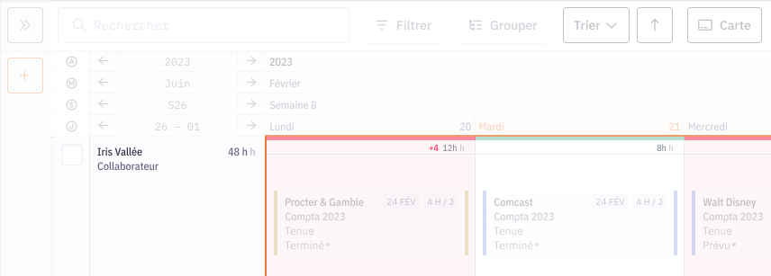 Découvrez le Planning Beeye