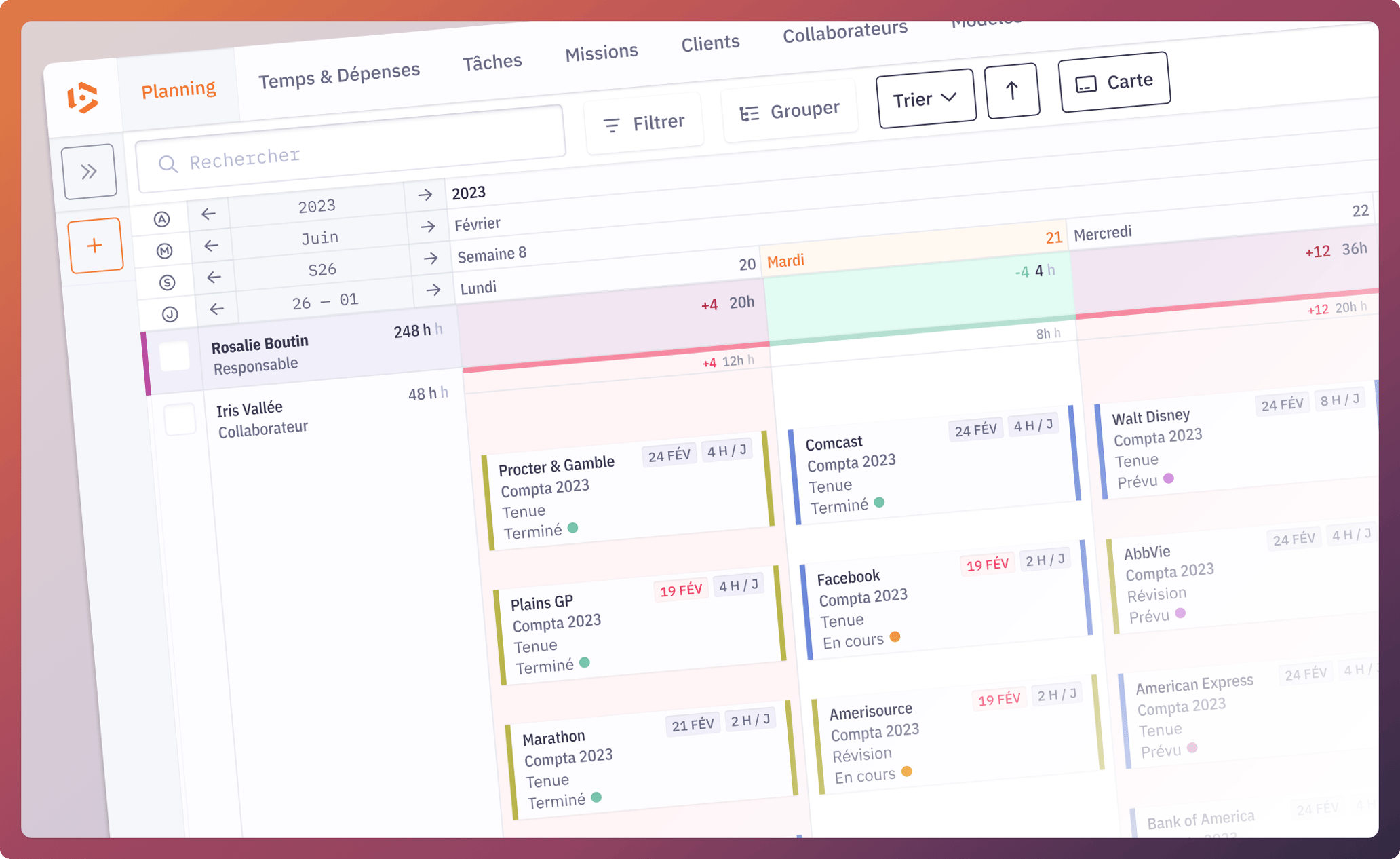 Découvrez le Planning Beeye