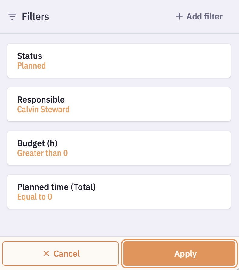 Case studies: creating views in the Tasks page