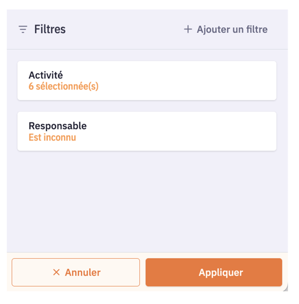 Cas pratiques : créer des vues dans la page Tâches