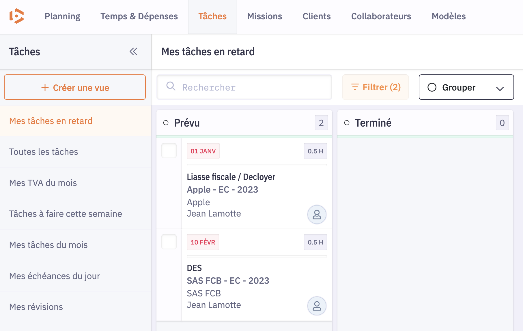 Comment créer des vues personnalisées