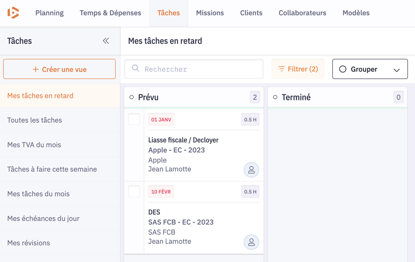 Comment créer des vues personnalisées